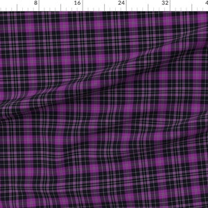 Clergy Plaid Fabric Priest Clergy Tartan 6 Purple by Weavingmajor ...