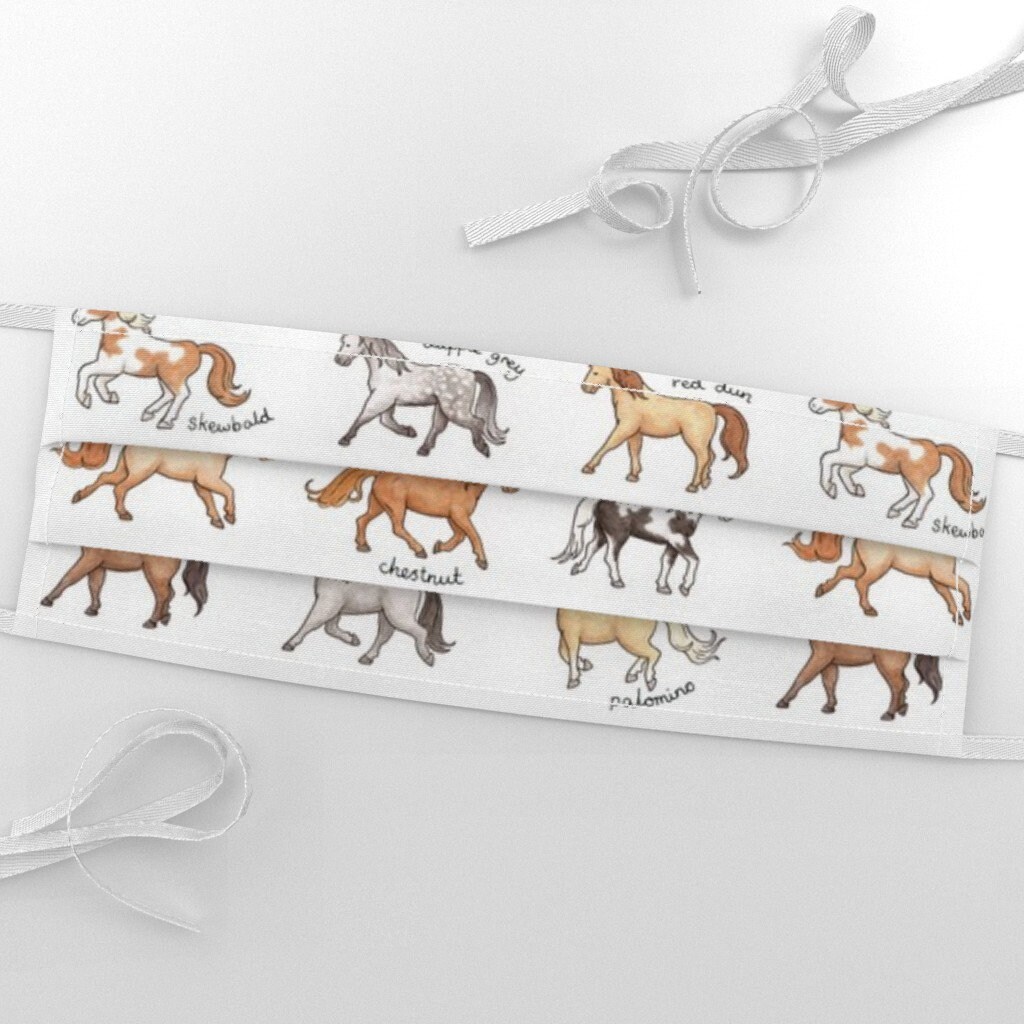 Horses Fabric Horses by Hazel Fisher Creations Horses - Etsy
