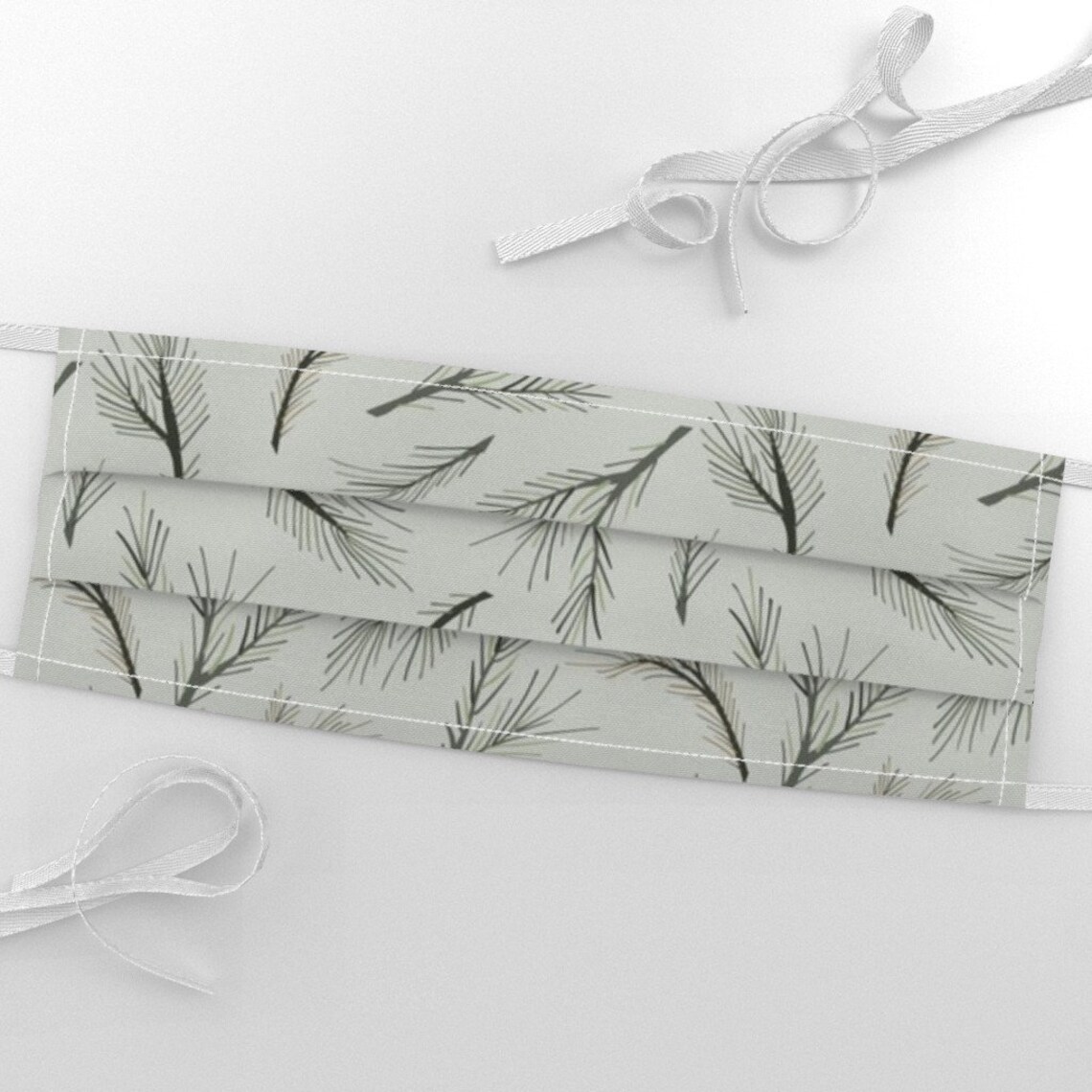 Pine Needles Fabric Pine Tree Branches Design by Deniseanne - Etsy