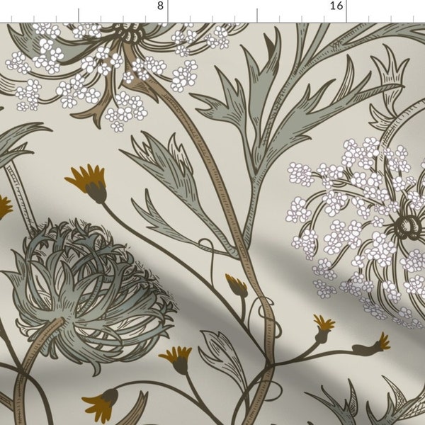 Botanical Fabric - Etsy