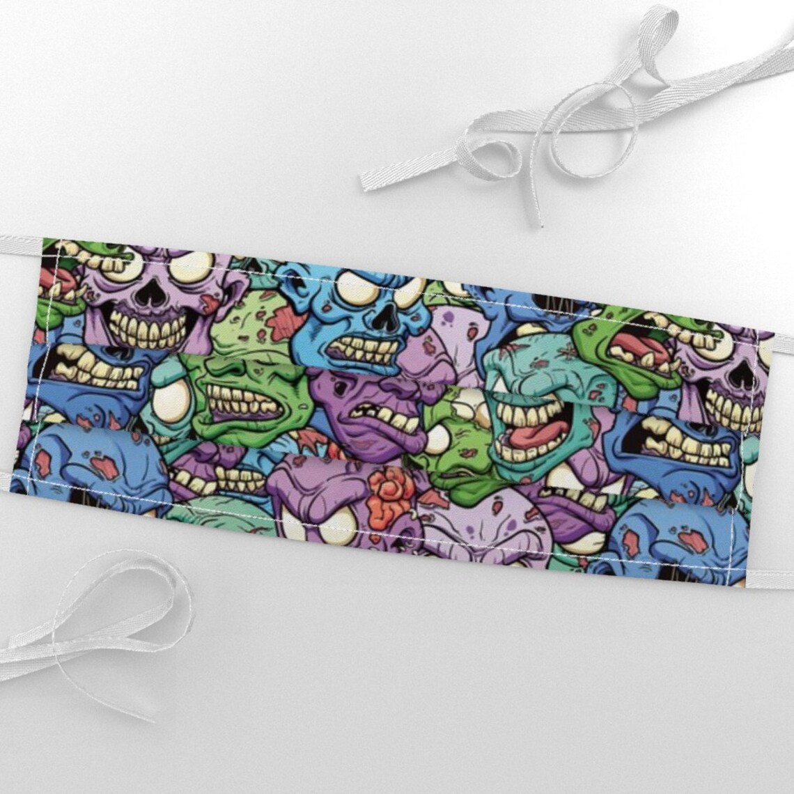 Zombie Fabric Regular Braaaiiiinnsssss by Sandityche | Etsy