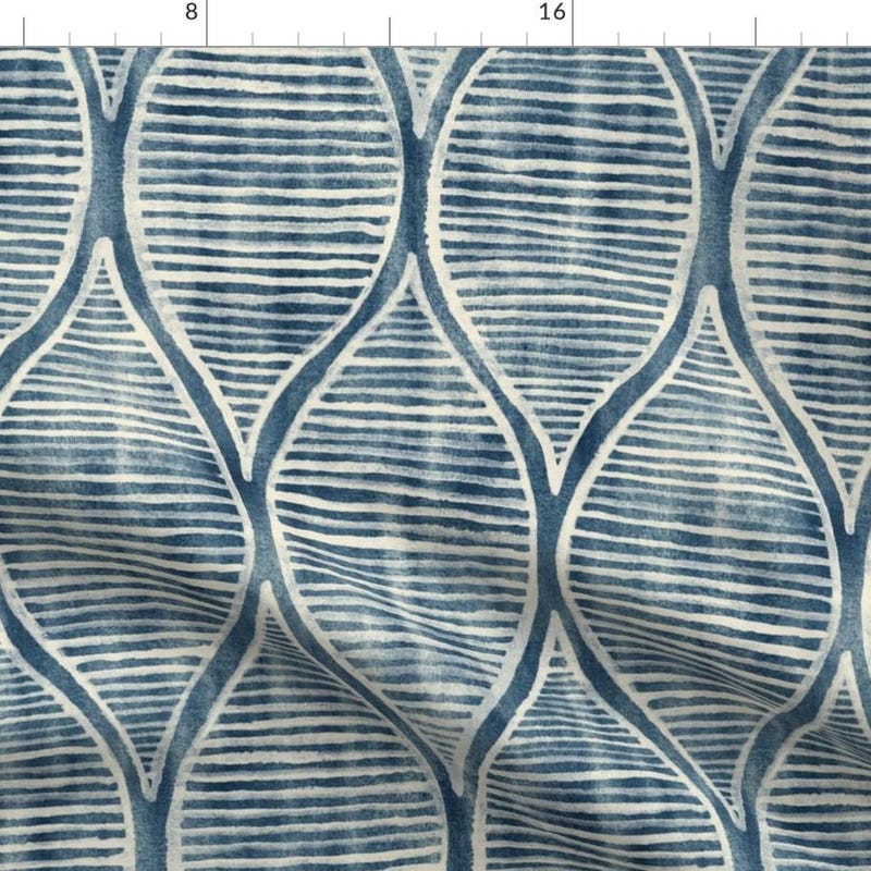Blue Gray Fabric - Etsy