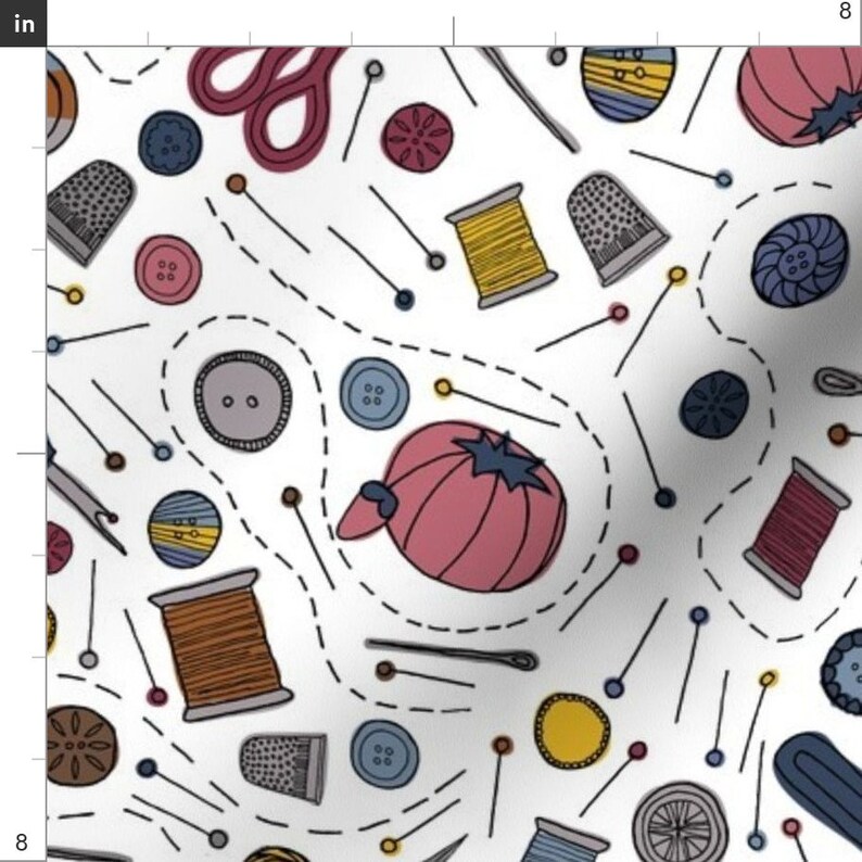 Sewing Notions Fabric Sewing by Lprspr Needle Thread - Etsy