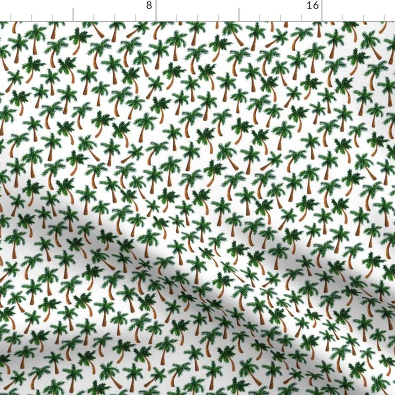 Palm Tree Fabric - Etsy