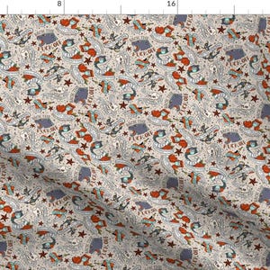 Swear Word Fabric - Sweary Pinups and Tatts by Cynthiafrenette - Adult ...