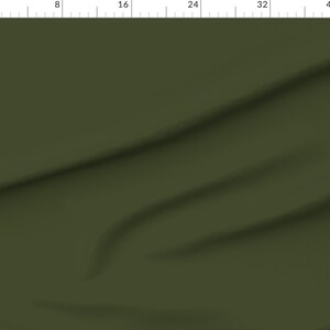 Green Fabric Olive Green by Weavingmajor Olive Solid Olive Green Army ...