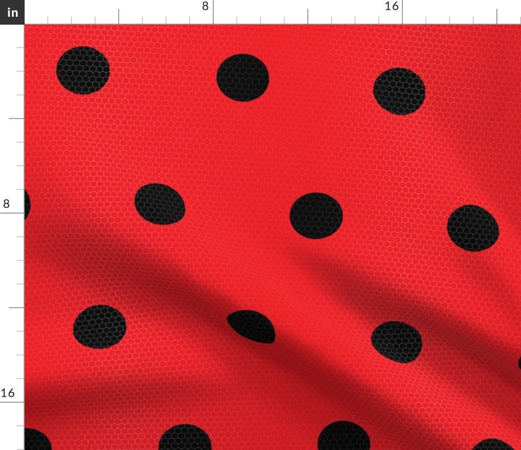 Ladybug Fabric Ladybug Pattern Fabric by Lightningandlace | Etsy