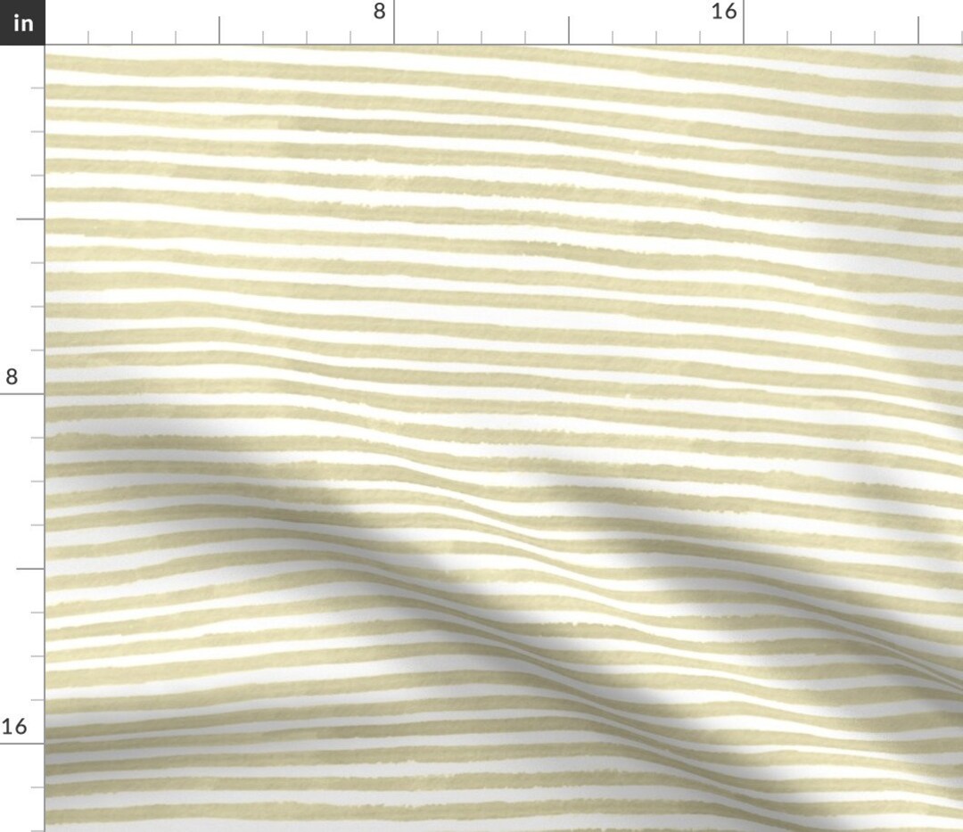 Neutral Watercolor Stripe Fabric Watercolor Stripes Large by Marketa ...