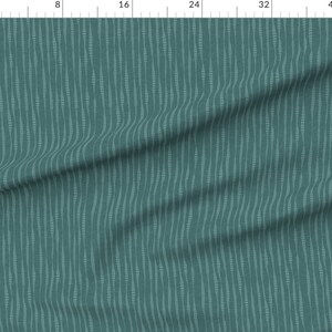 Simple Teal Stripe Fabric Lines on Teal by Janjohnstonartworks ...