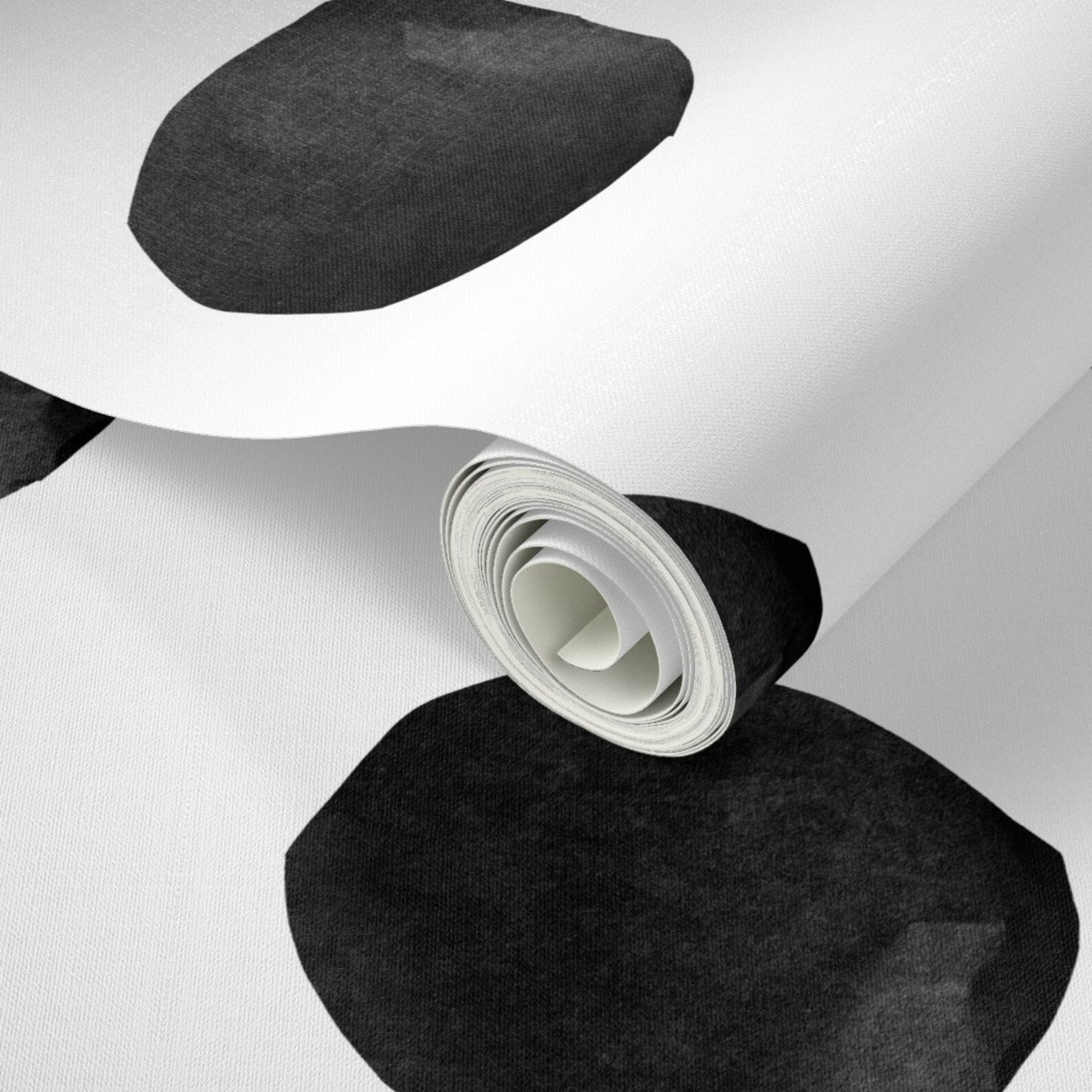 Large Dot Wallpaper Large Cut Paper Dots by Patrice N - Etsy