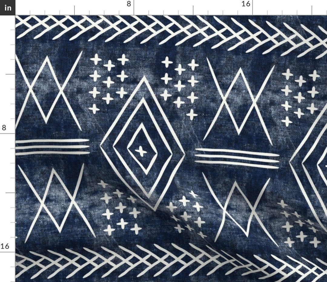 Moroccan Inspired Fabric Vintage Moroccan Large Scale on - Etsy