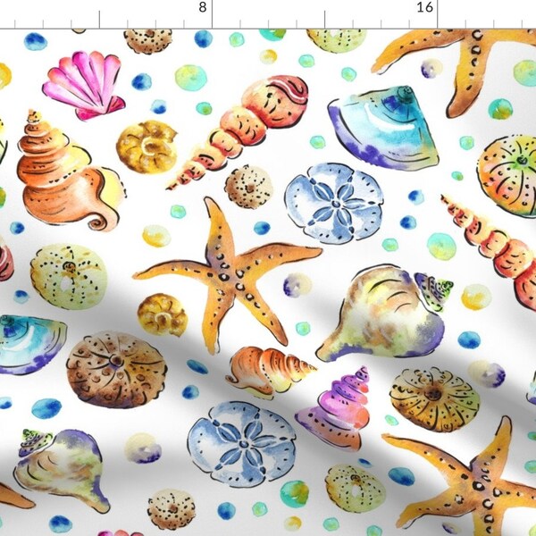 Starfish Fabric - Etsy