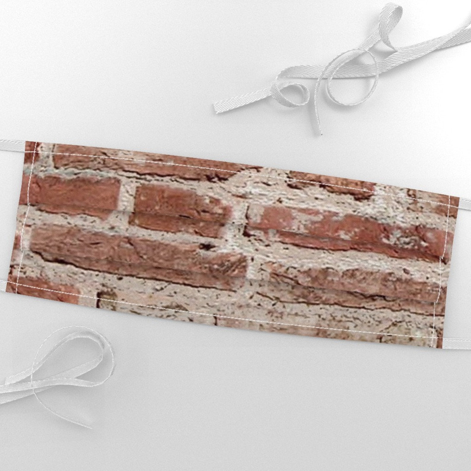 Brick Wall Fabric Antique Brick Fabric by Willowlanetextiles | Etsy