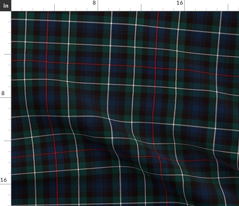 Highland Fabric Mackenzie Tartan Plaid by Laurawrightstudio - Etsy
