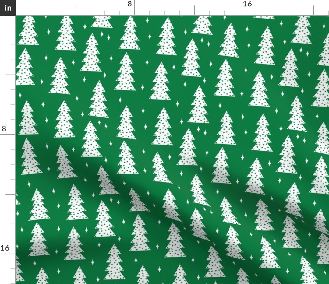 Christmas Tree Christmas Tree Green Fabric Cute Christmas - Etsy