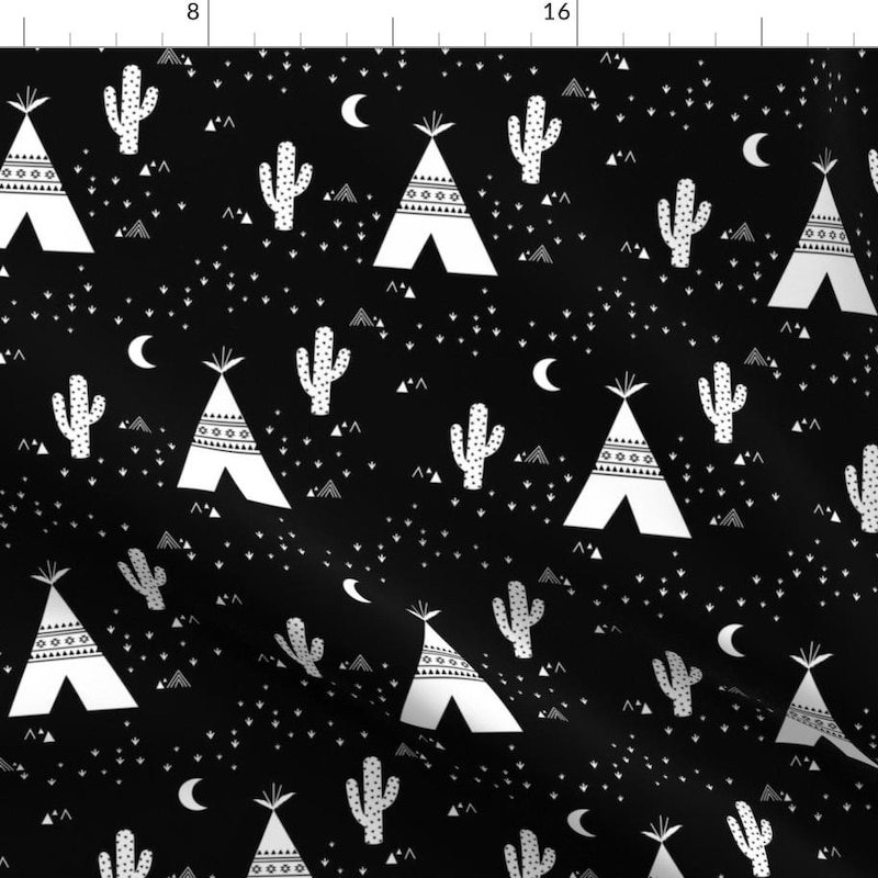Black Teepee - Etsy
