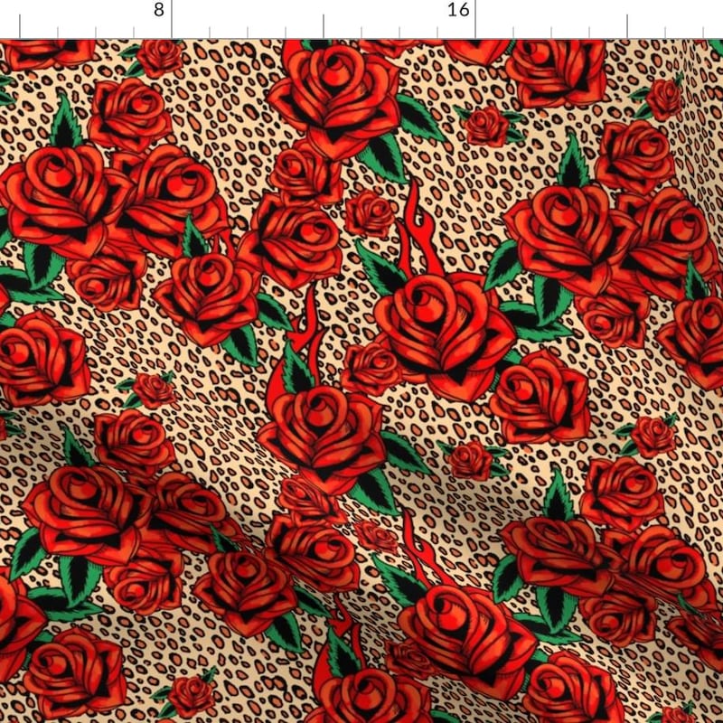 Red Rose Tattoo - Etsy