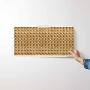Rattan Wallpaper Rattan 1-ed by Lindaglass Brown Yellow Summer Woven ...