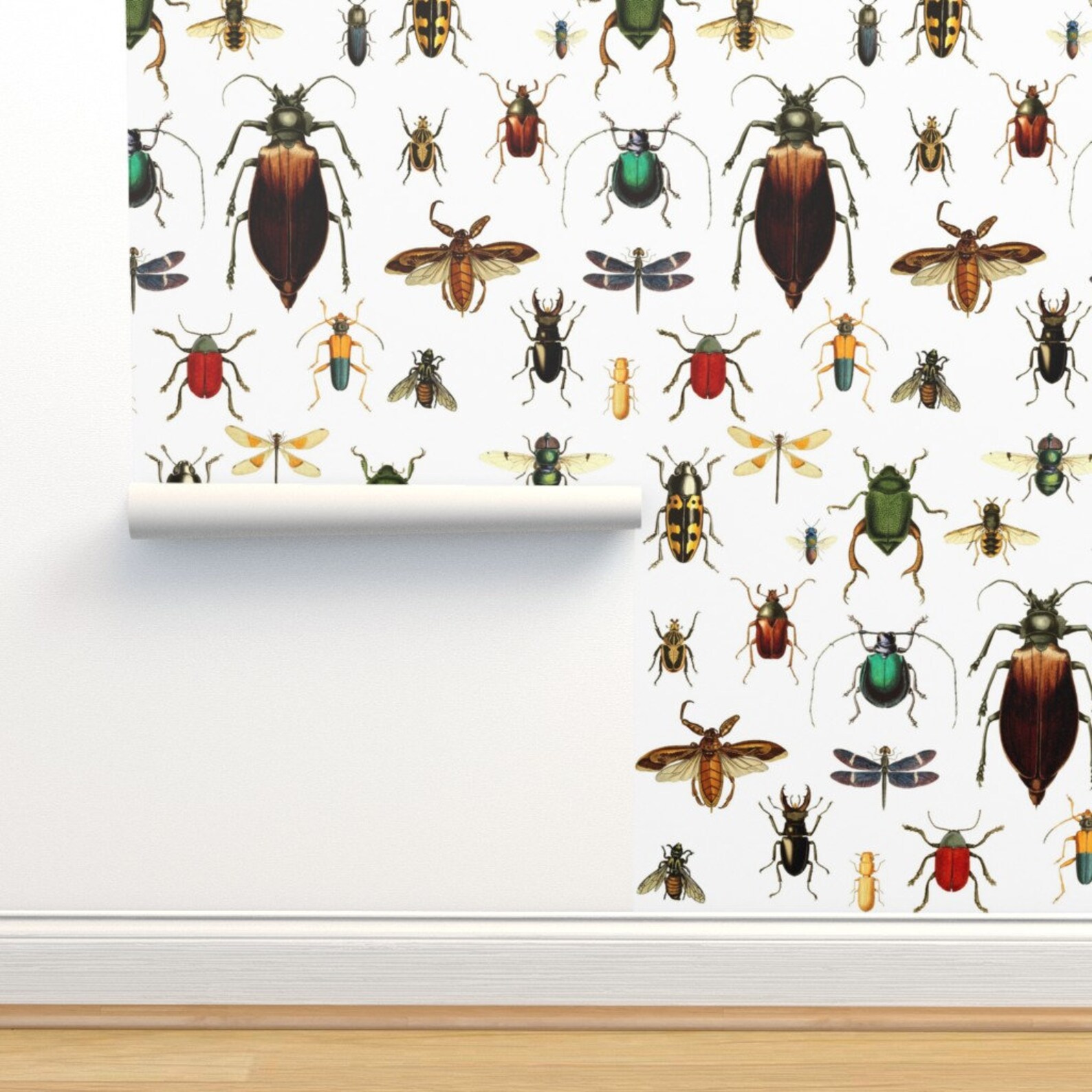 Bugs Wallpaper Bugs Collection by Shopcabin White Boys - Etsy