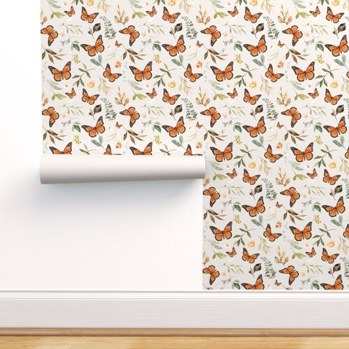 Monarch Wallpaper Monarch Butterflies by Littlearrowdesign | Etsy