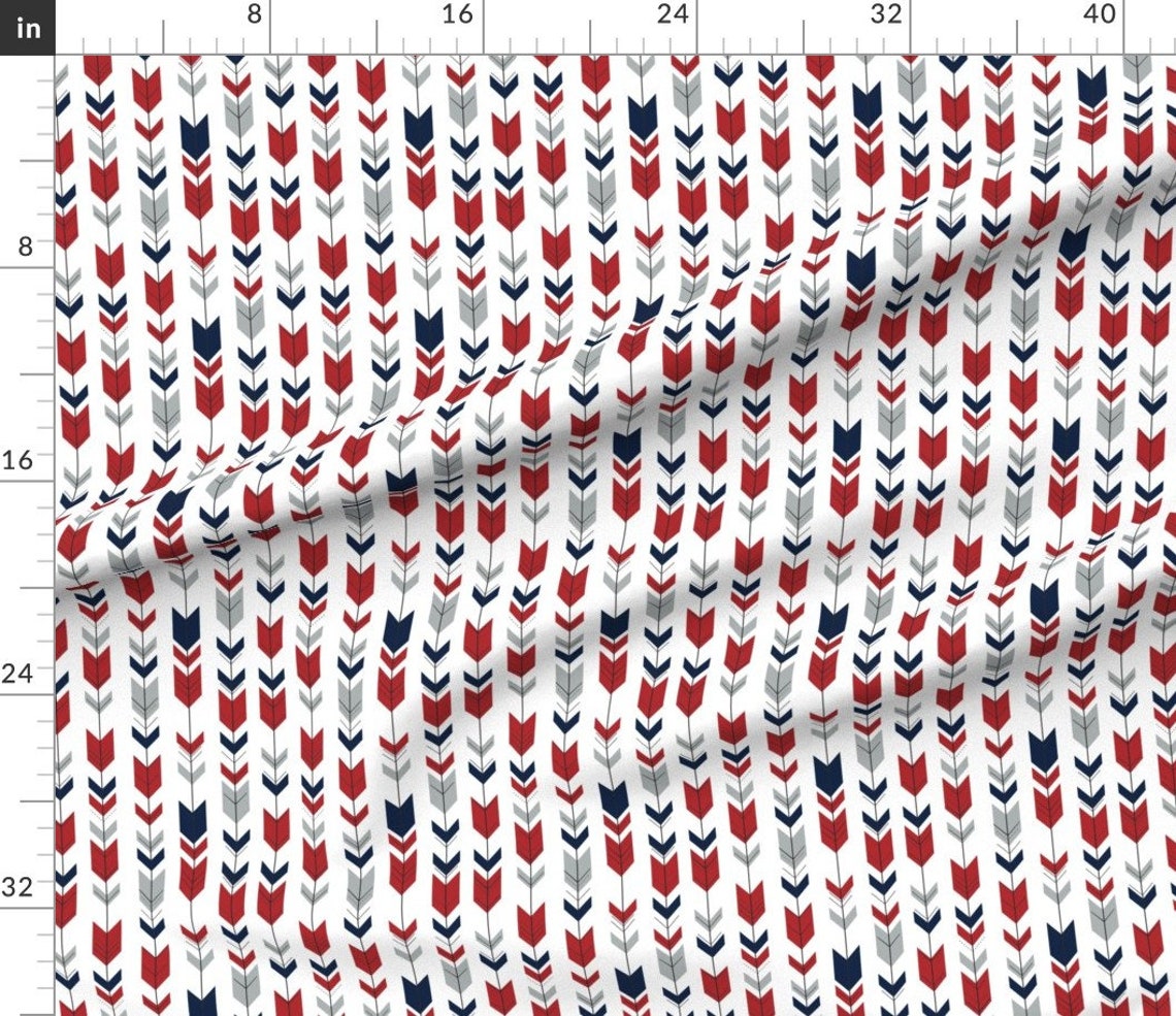 Arrows Fabric Fletching Arrows small Scale // | Etsy