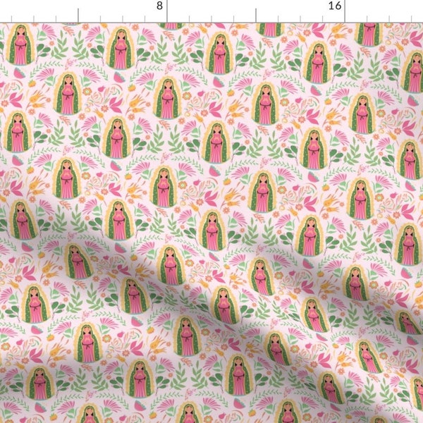 Virgin Mary Fabric - Etsy