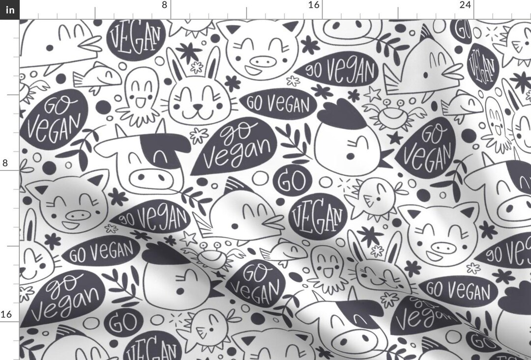 Vegan Fabric - Vegan for the Animals by Natalia Gonzalez - Healthy ...