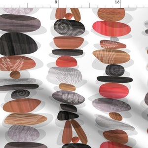 Rock Stacks Fabric Rock Stacks by Cjldesigns Geology Rocks - Etsy