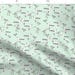 Seagull Fabric - Beach Birds by Sweetmelodydesigns - Mint Green Beach ...