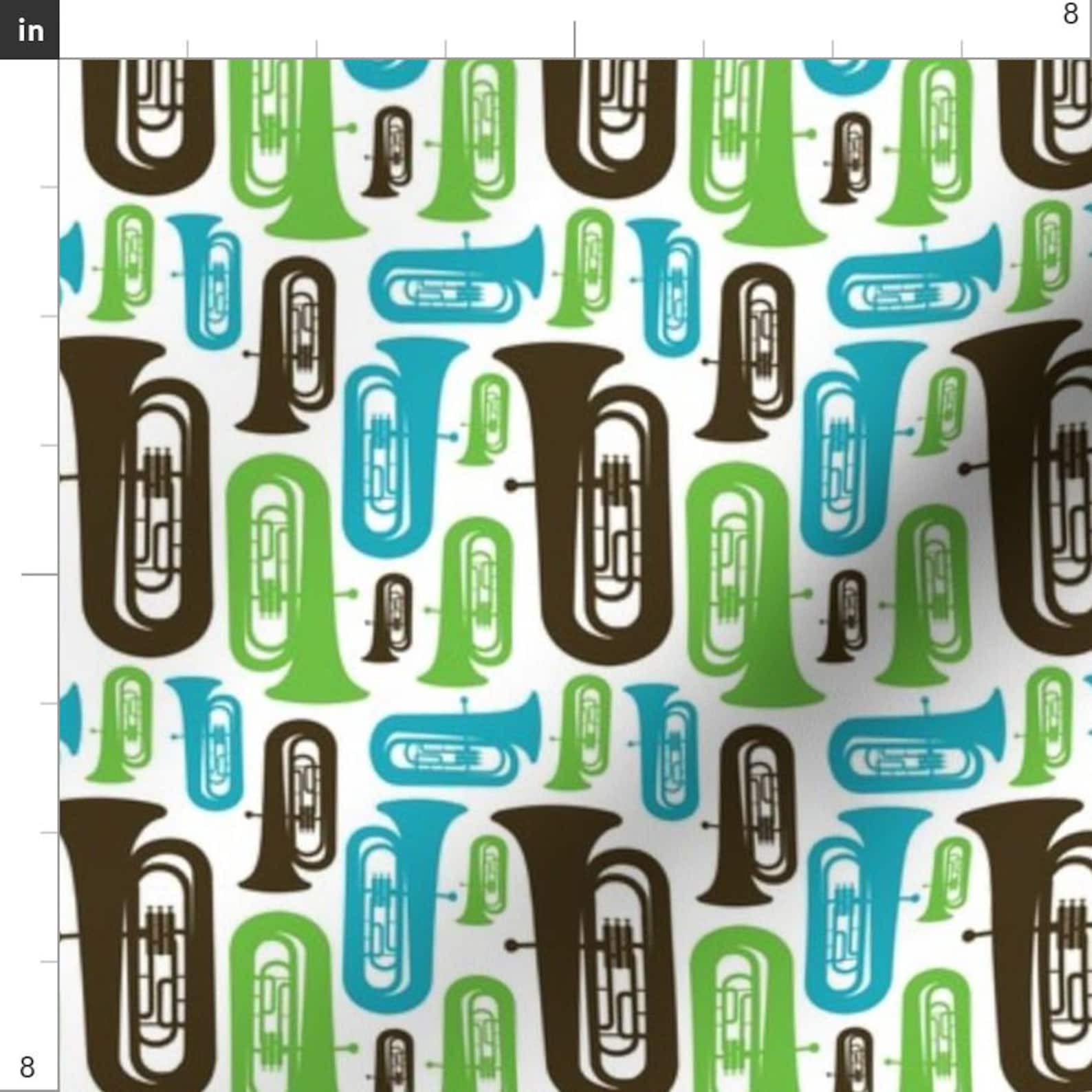 Tuba Fabric - Tubas by Marchingbandstuff - Tubas Musical Instruments ...