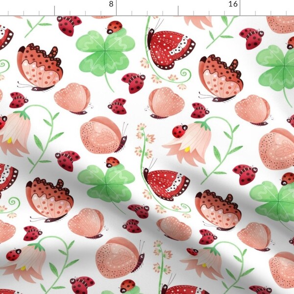 Ladybird Fabric - Etsy