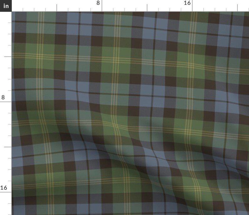 Gordon Fabric Ancient Gordon Tartan Traditional Colors by - Etsy