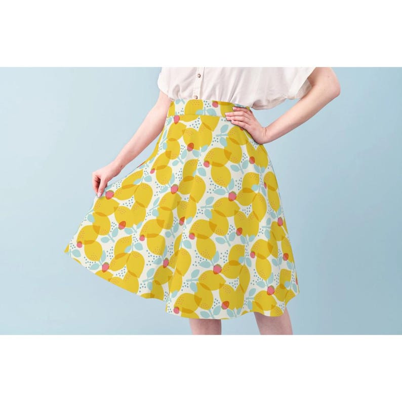 Summertime Apparel Fabric - Fresh Lemonade by Mariana_valladares ...