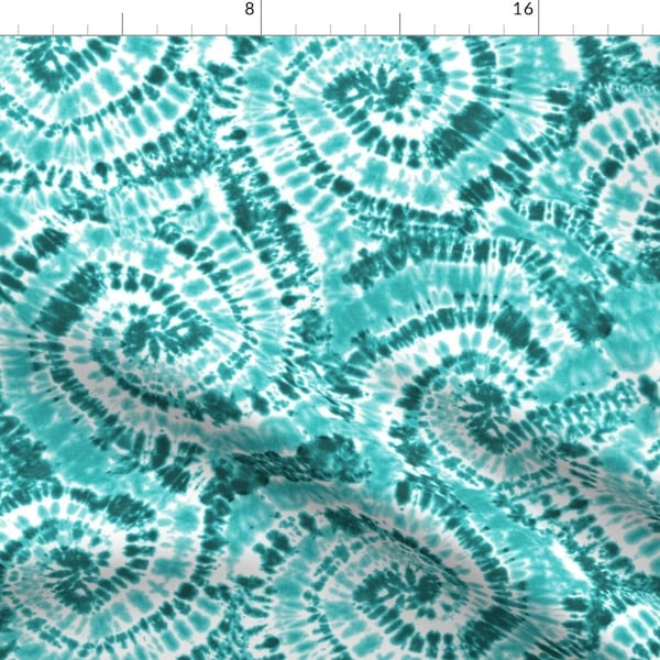Blue Swirl Fabric - Etsy
