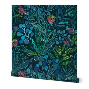 Australian Flora Wallpaper Botanical Vibes by Kostolom3000 - Etsy