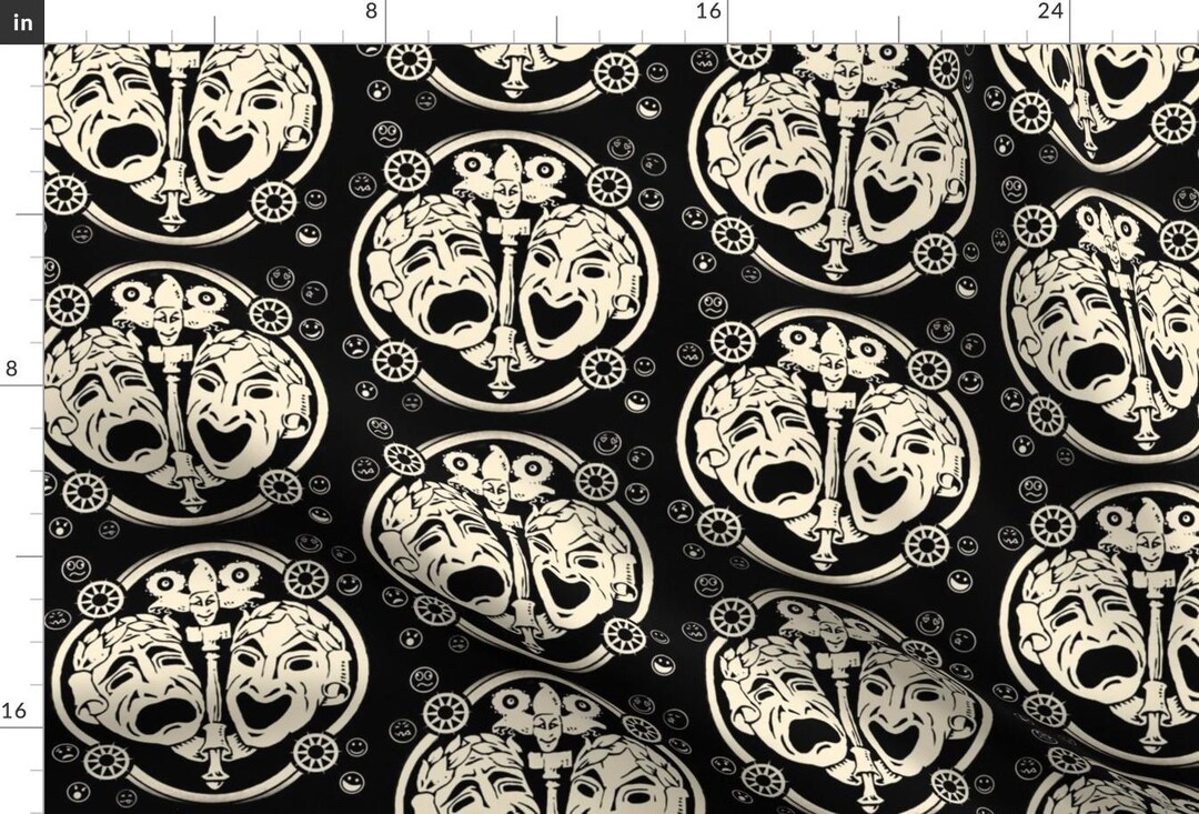 Comedy Fabric - Comedy/tragedy by Whimzwhirled- Comedy Humor Theater ...