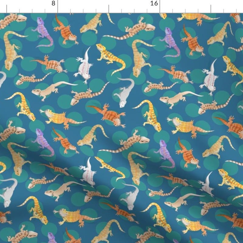 Lizard Fabric - Etsy