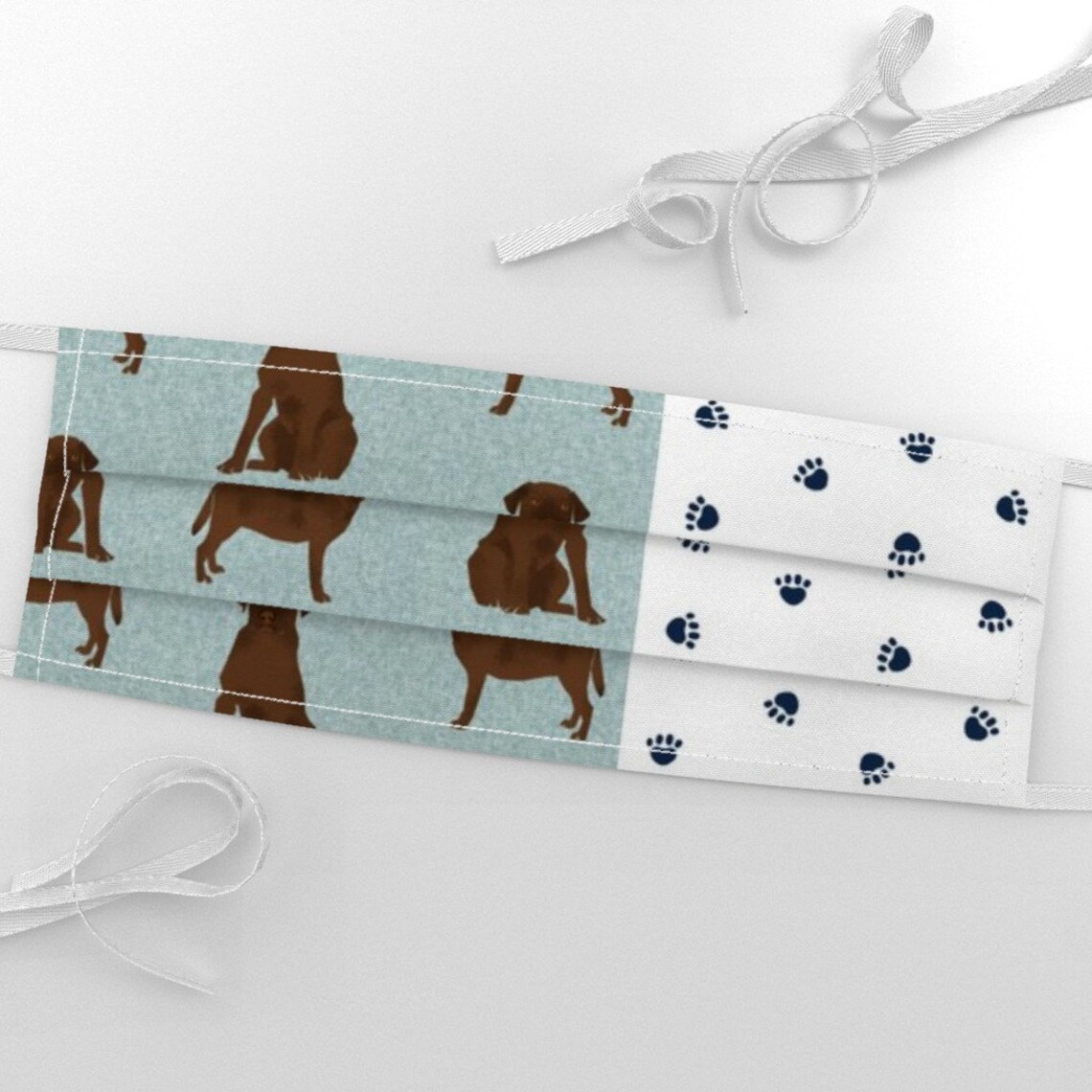 Labrador Fabric Labrador Retriever Chocolate Lab B Cheater - Etsy