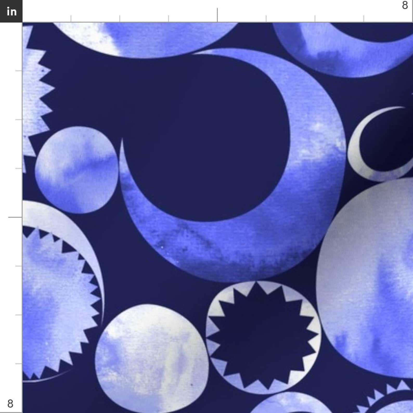 Solar Eclipse Fabric Eclipses Night by Ceciliamok Solar - Etsy