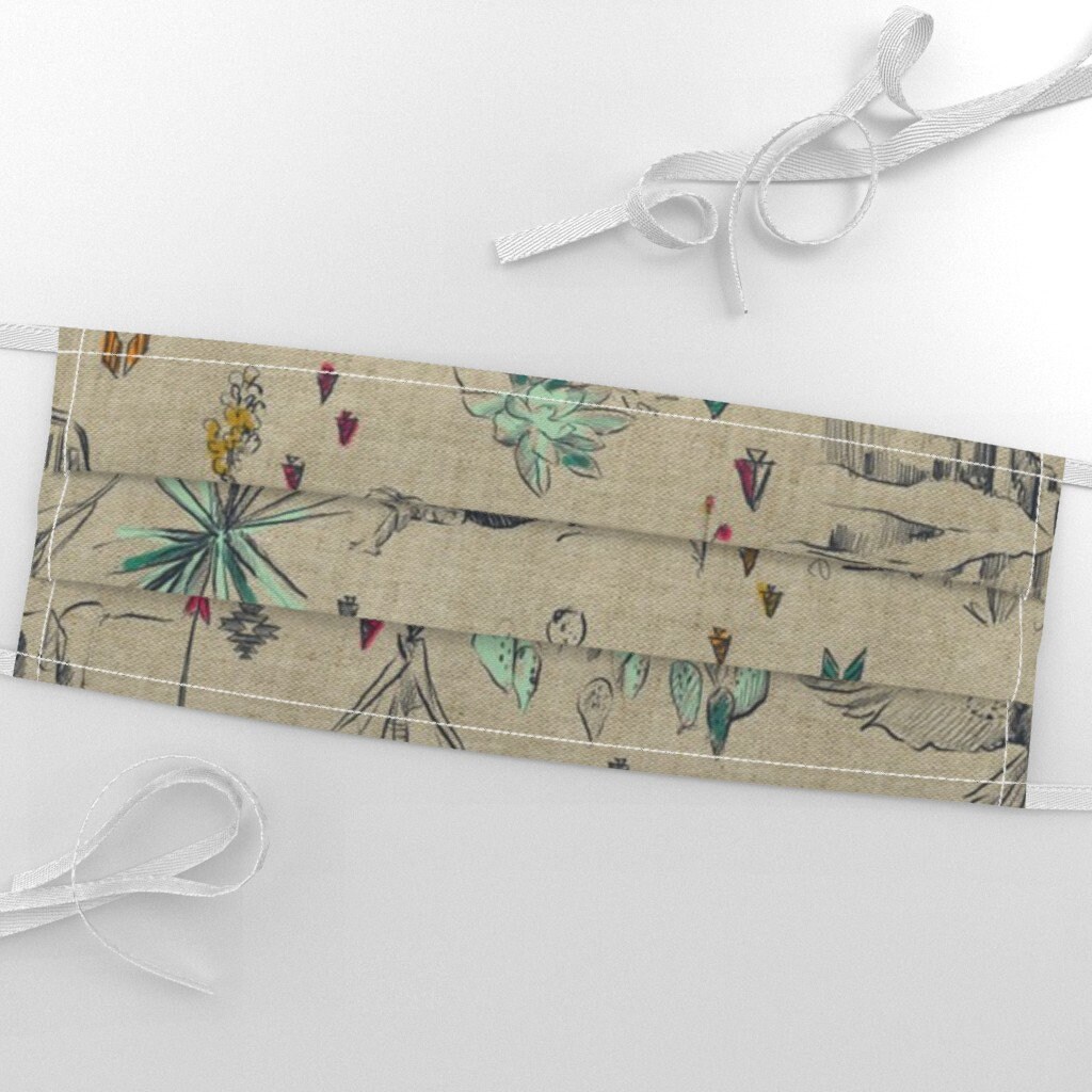 Desert Fabric Scout Desert by Pattern State Desert - Etsy