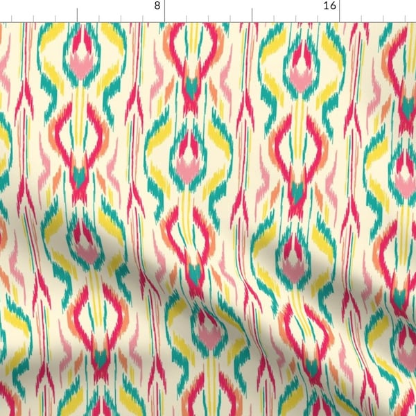 Ikat Print Fabric - Etsy