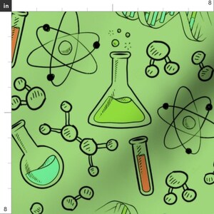 Science Fabric Science Lab by New Earth Baby Science Atom | Etsy