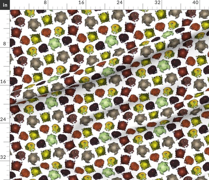 Toads Fabric Meowing Desert Frog by Jadegordon Desert Frog | Etsy