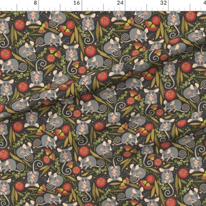Pygmy Possum Fabric Australian Mountain Pygmy Possum by Cjldesigns ...