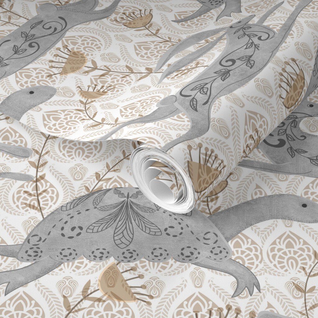 Rabbit and Turtle Wallpaper the Tortoise Hare Chase by Vo - Etsy