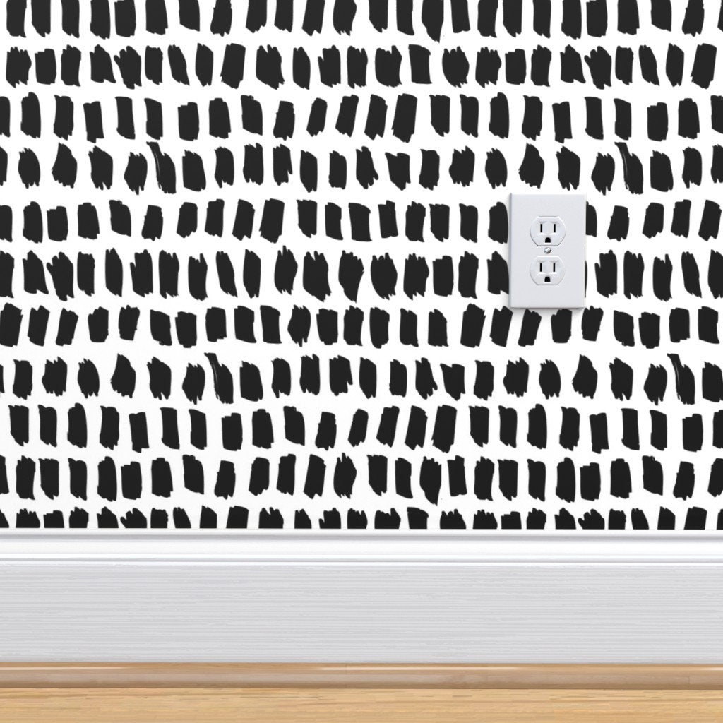 Abstract Wallpaper Strokes Stripes Abstract by | Etsy