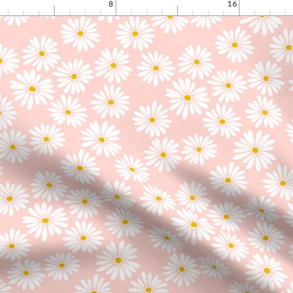 Daisy Flower Fabric - Etsy