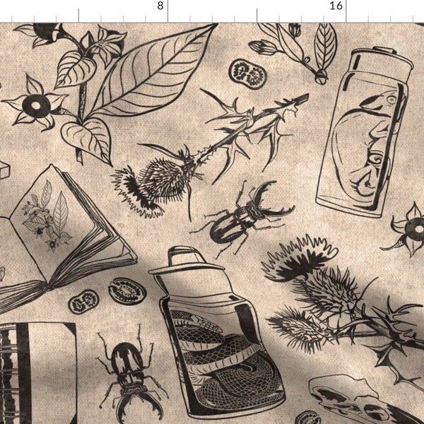 Biology Fabric - Etsy