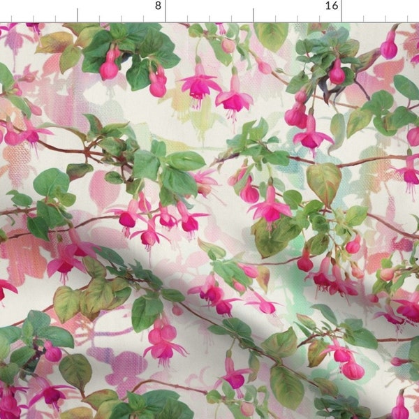 Fuchsia Fabric - Etsy