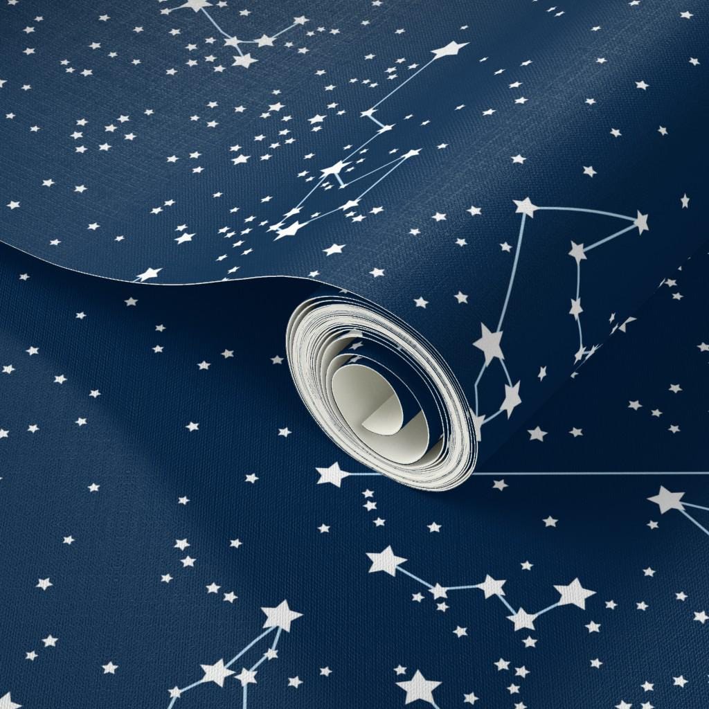Constellation Wallpaper - "map" of Our Sky by Mariao - Stars Celestial ...